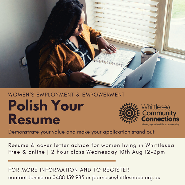 Polish Your Resume - Whittlesea Community Connections